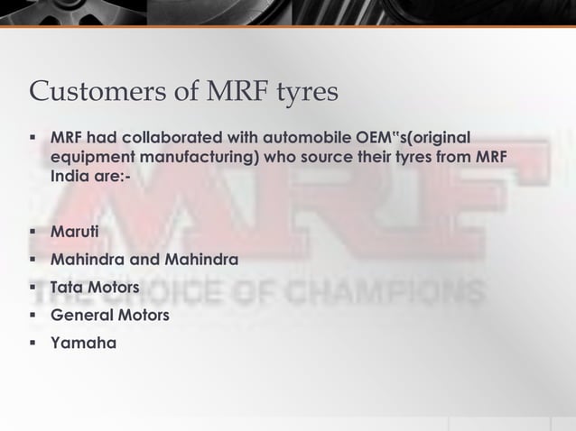 Mrf presentation | PPTX