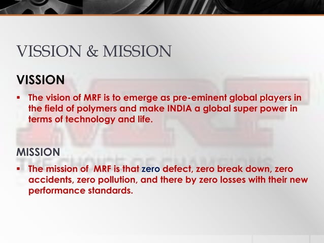 Mrf presentation | PPTX