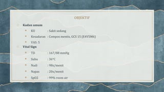 morning report fraktur pelvis tanggal 18 september 2023 | PPTX