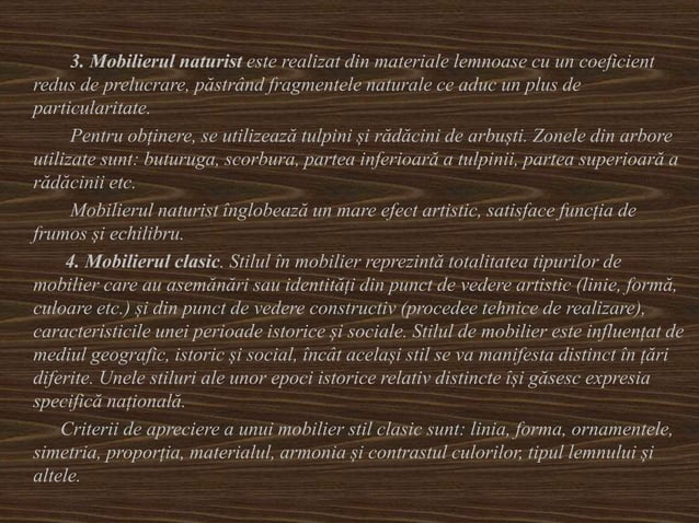 Mărfuri din lemn | PPTX