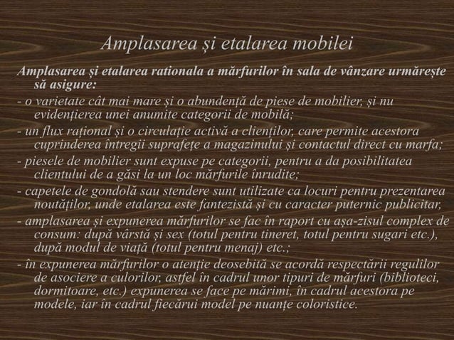 Mărfuri din lemn | PPTX