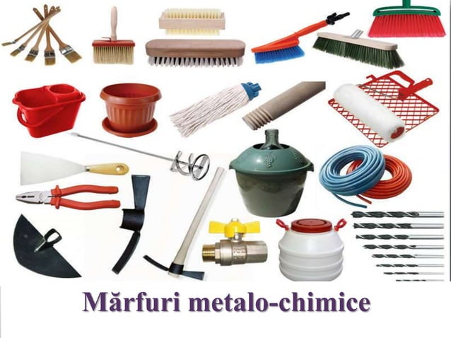 Mărfurile metalo-chimice | PPTX