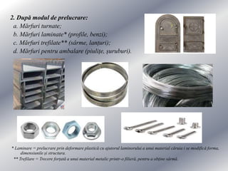 Mărfurile metalo-chimice | PPTX