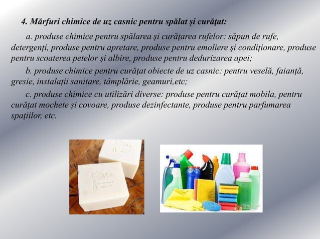 Mărfurile metalo-chimice | PPTX