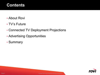 The Onset of Connected TV | PPTX