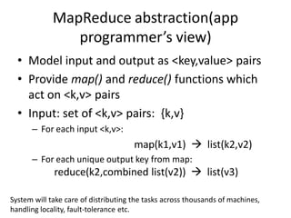 MapReduce basics | PDF