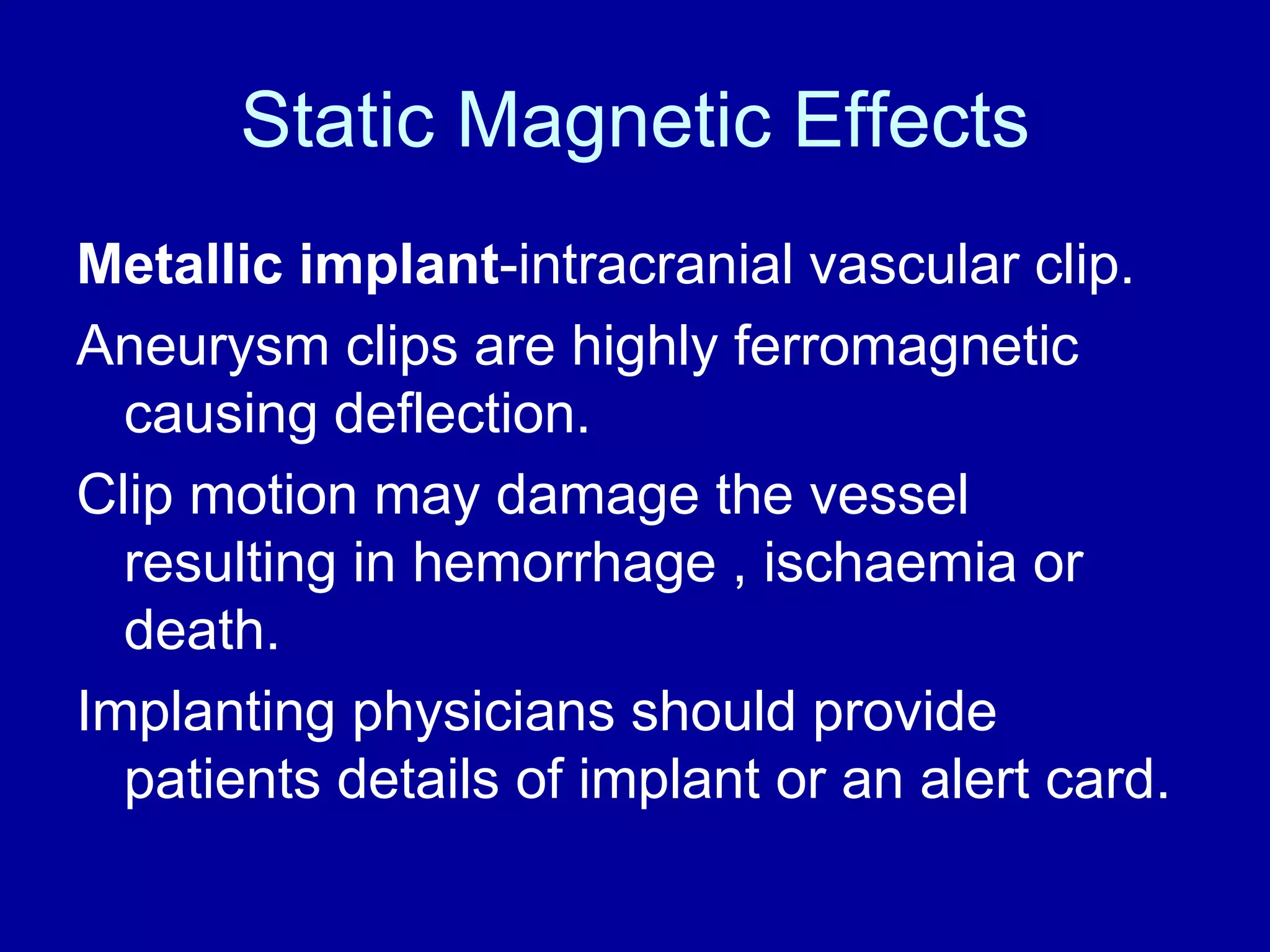 Mri hazards & safety Daniel JP | PPTX