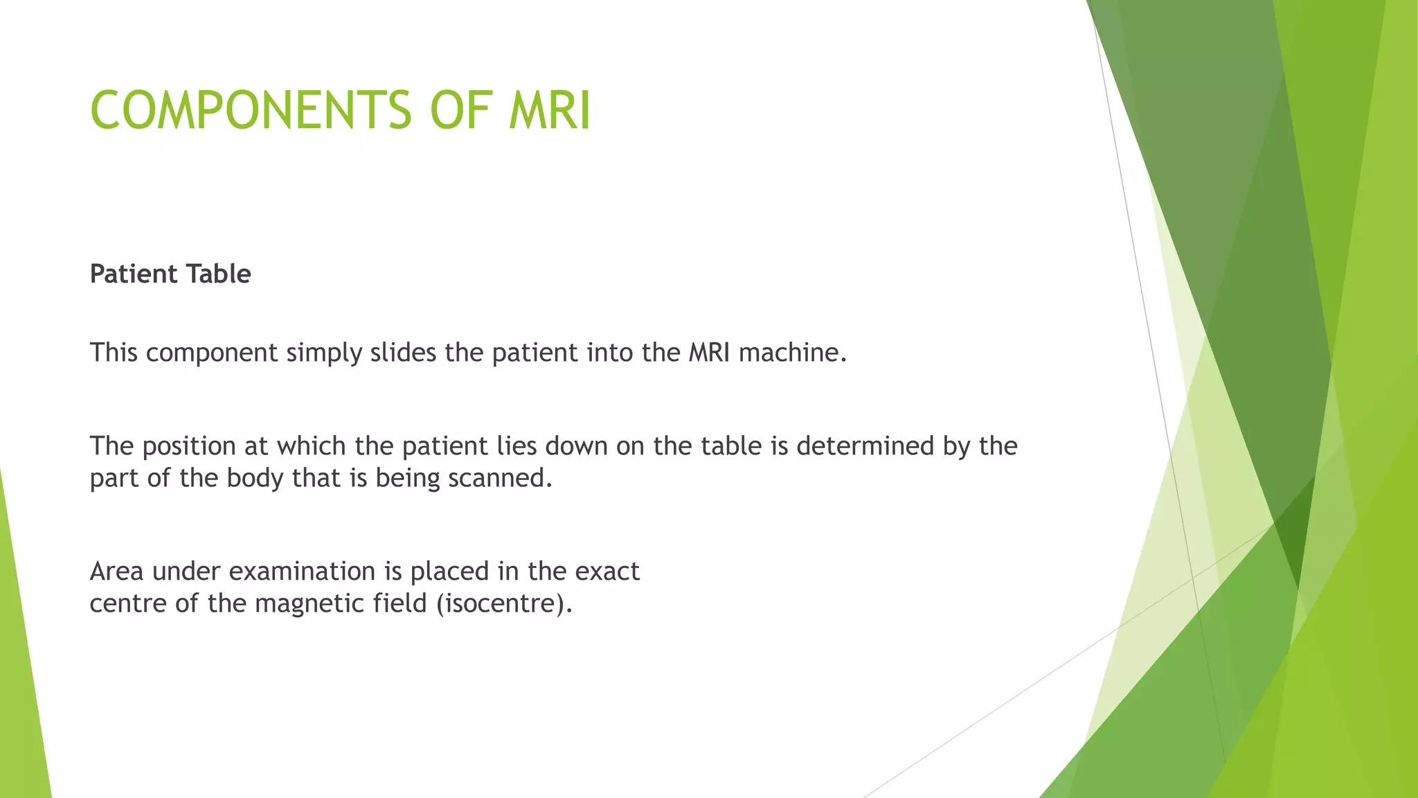 Magnetic Resonance Imaging - MRI | PPTX