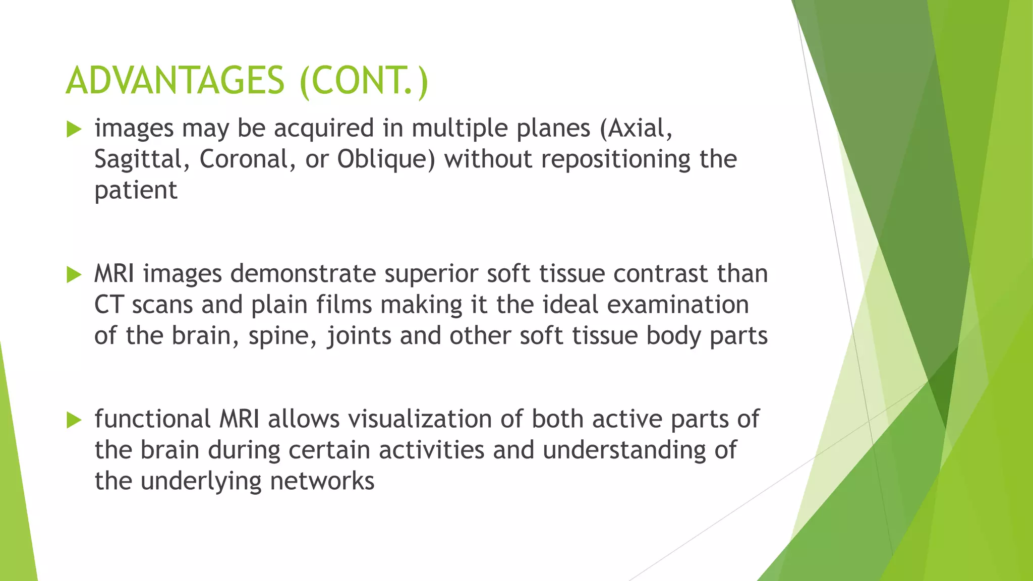Magnetic Resonance Imaging - MRI | PPTX