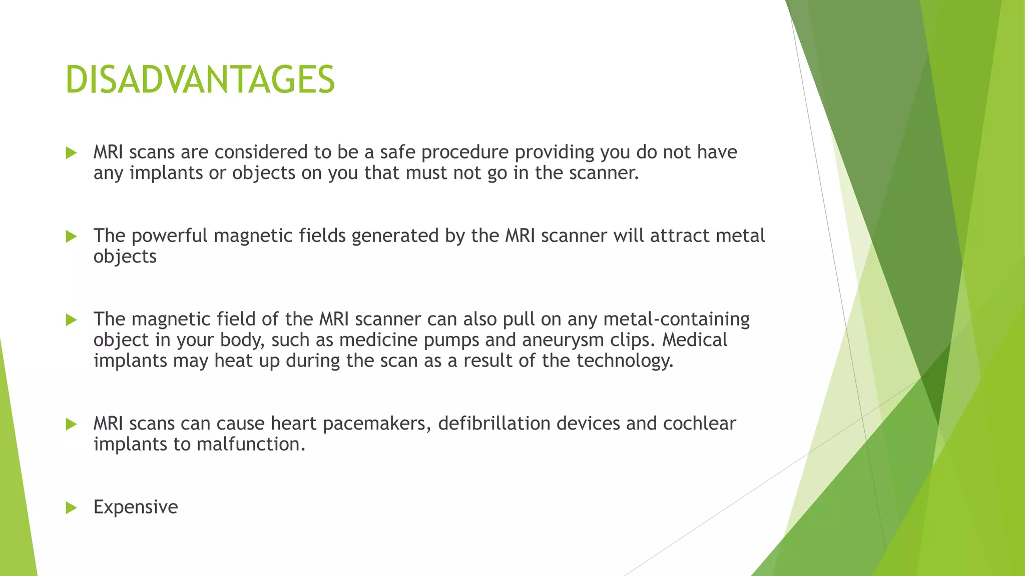 Magnetic Resonance Imaging - MRI | PPTX