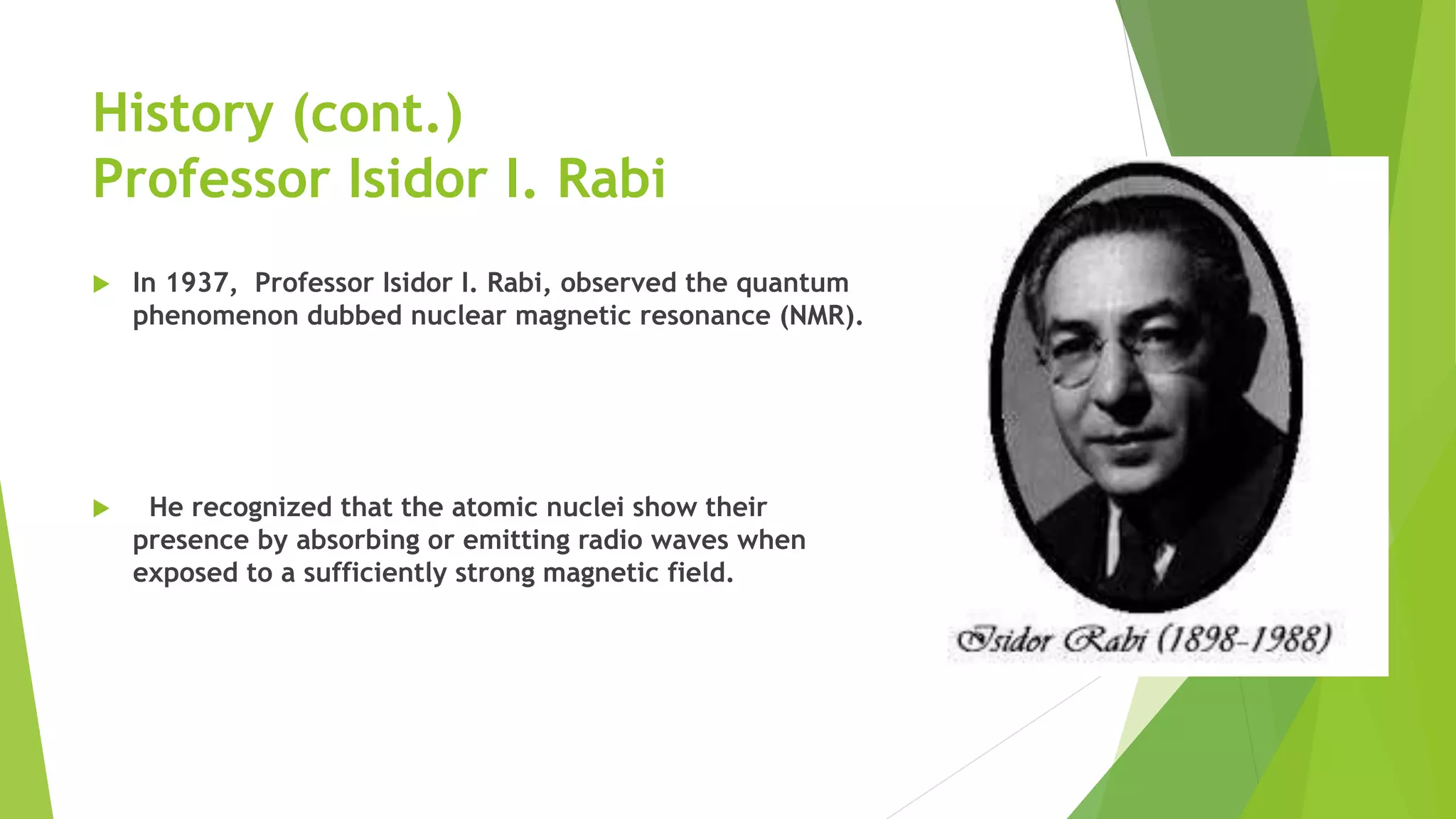 Magnetic Resonance Imaging - MRI | PPTX