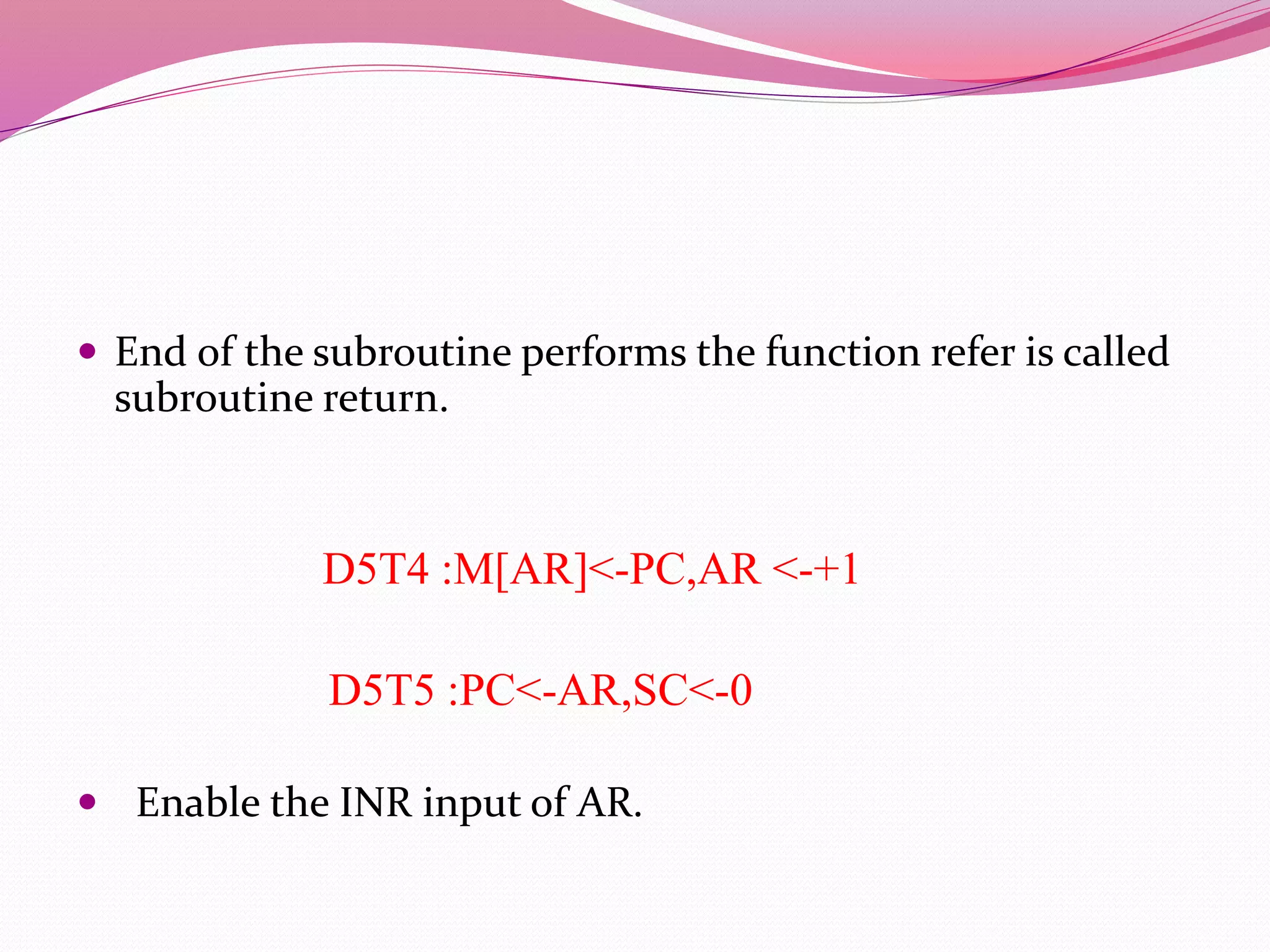 memory reference instruction | PPTX | Data Storage and Warehousing | Computing