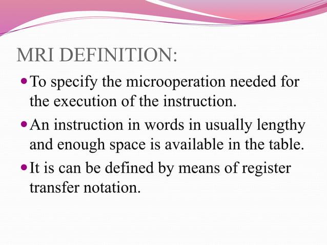 memory reference instruction | PPTX | Data Storage and Warehousing ...