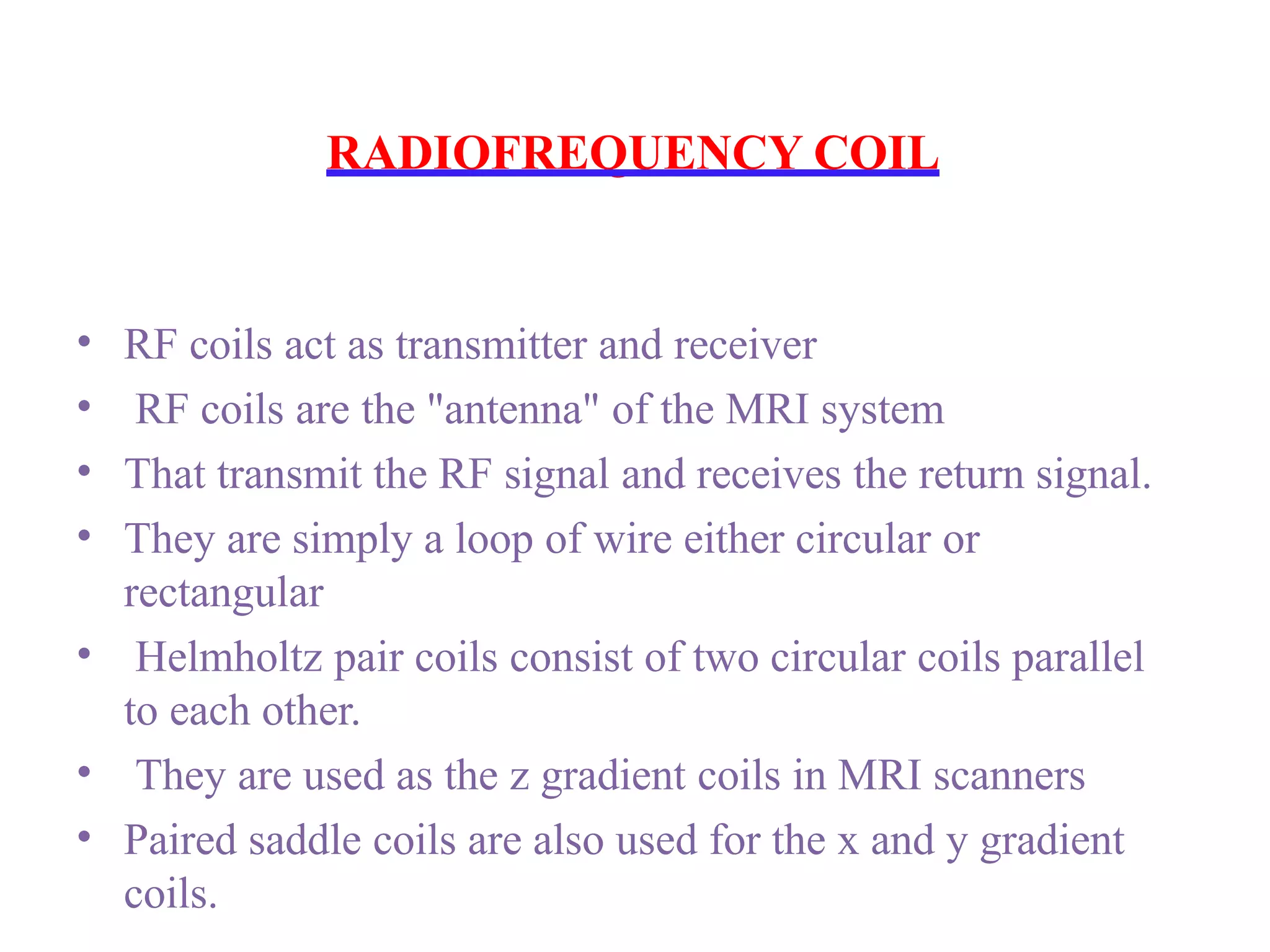 Magnetic Resonance Imaging | PPTX