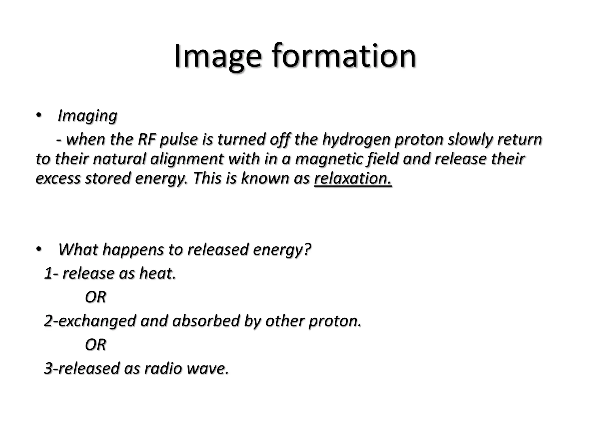 MRI - magnetic Imaging resonance | PPTX