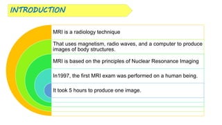 MAGNETIC RESONANCE IMAGING IN FOOD | PPTX