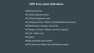 mri in orthopaedics its importance and understanding | PPT