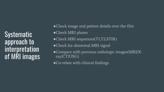 mri in orthopaedics its importance and understanding | PPT