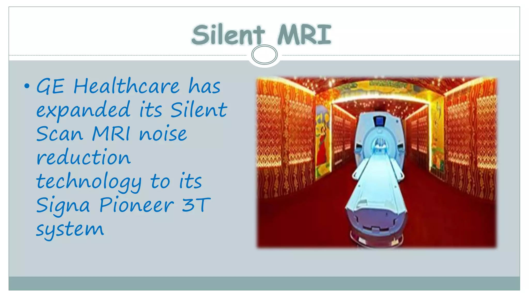 MRI advancement | PPTX