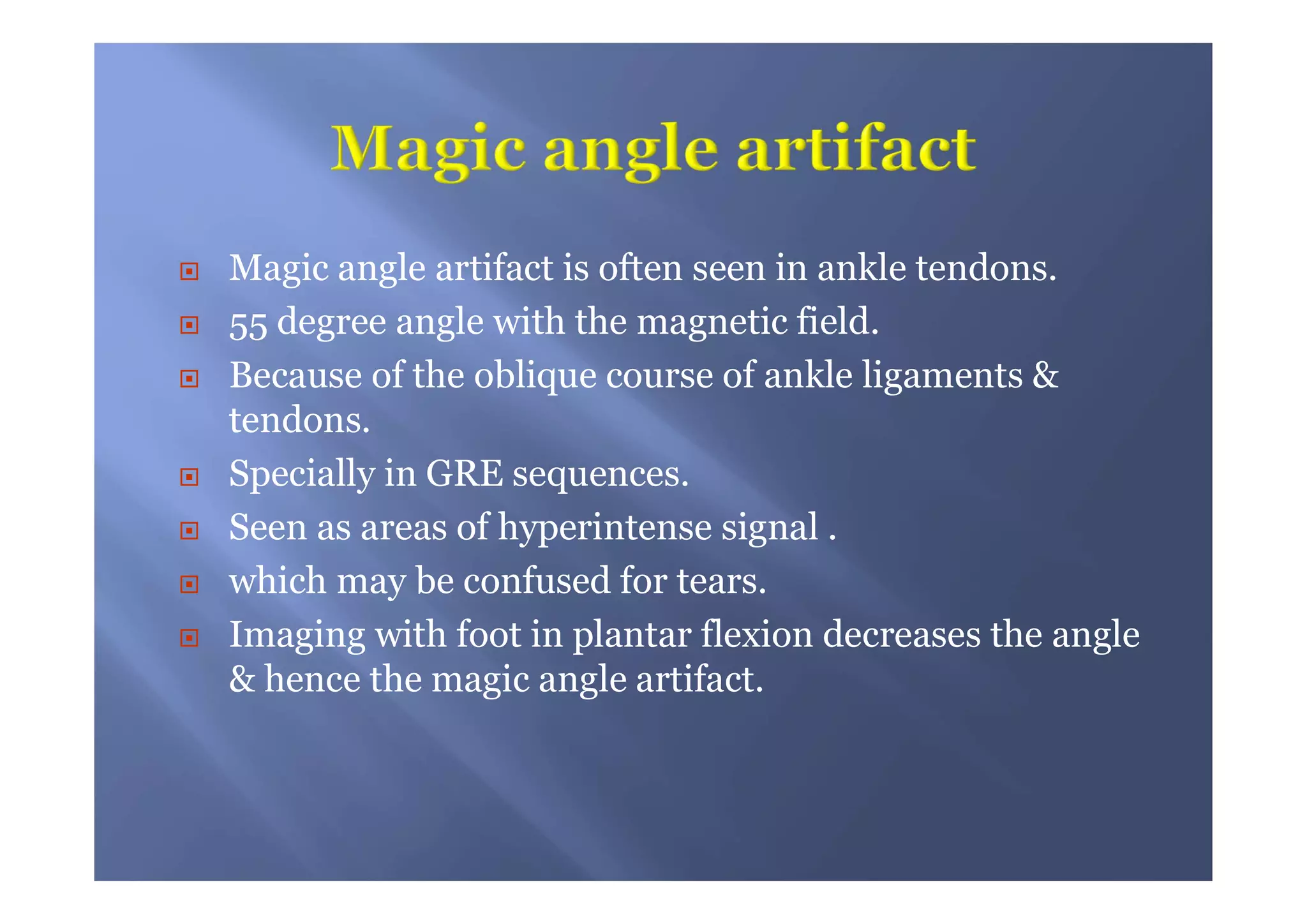 Mri anatomy of ankle | PDF