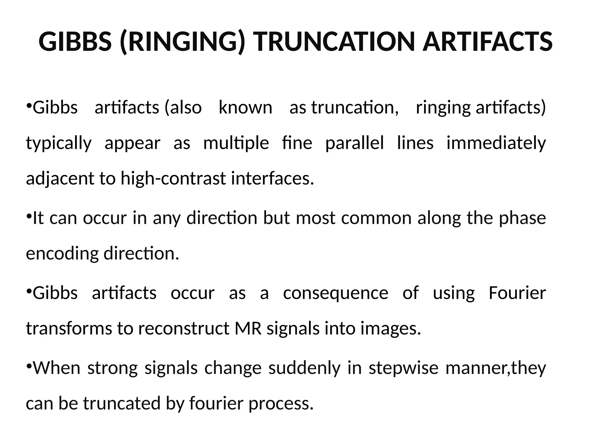 MRI ARTEFACTS caused in the scan normal.pptx