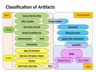 MRI ARTEFACTS caused in the scan normal.pptx