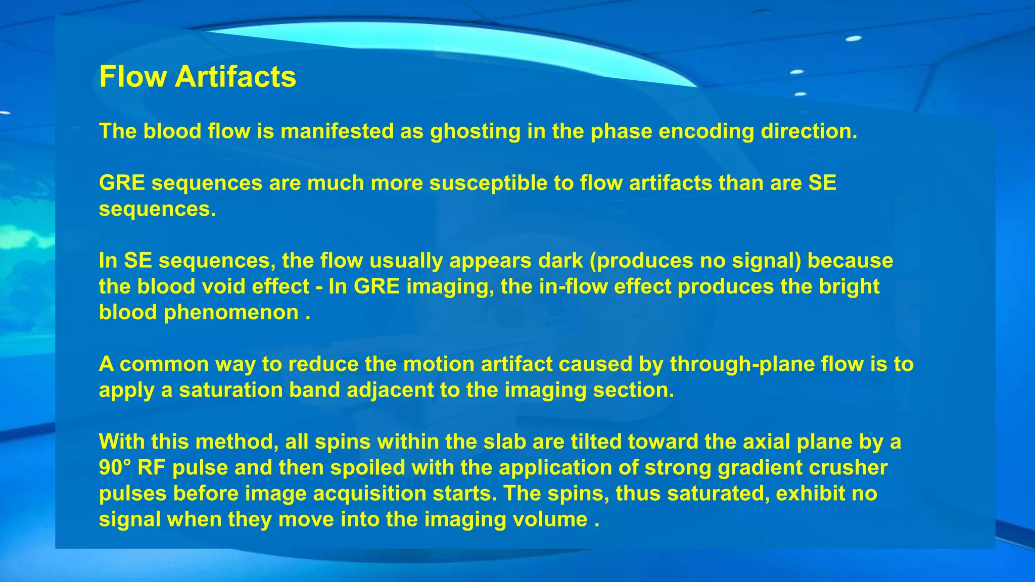 Mri artifacts | PPTX