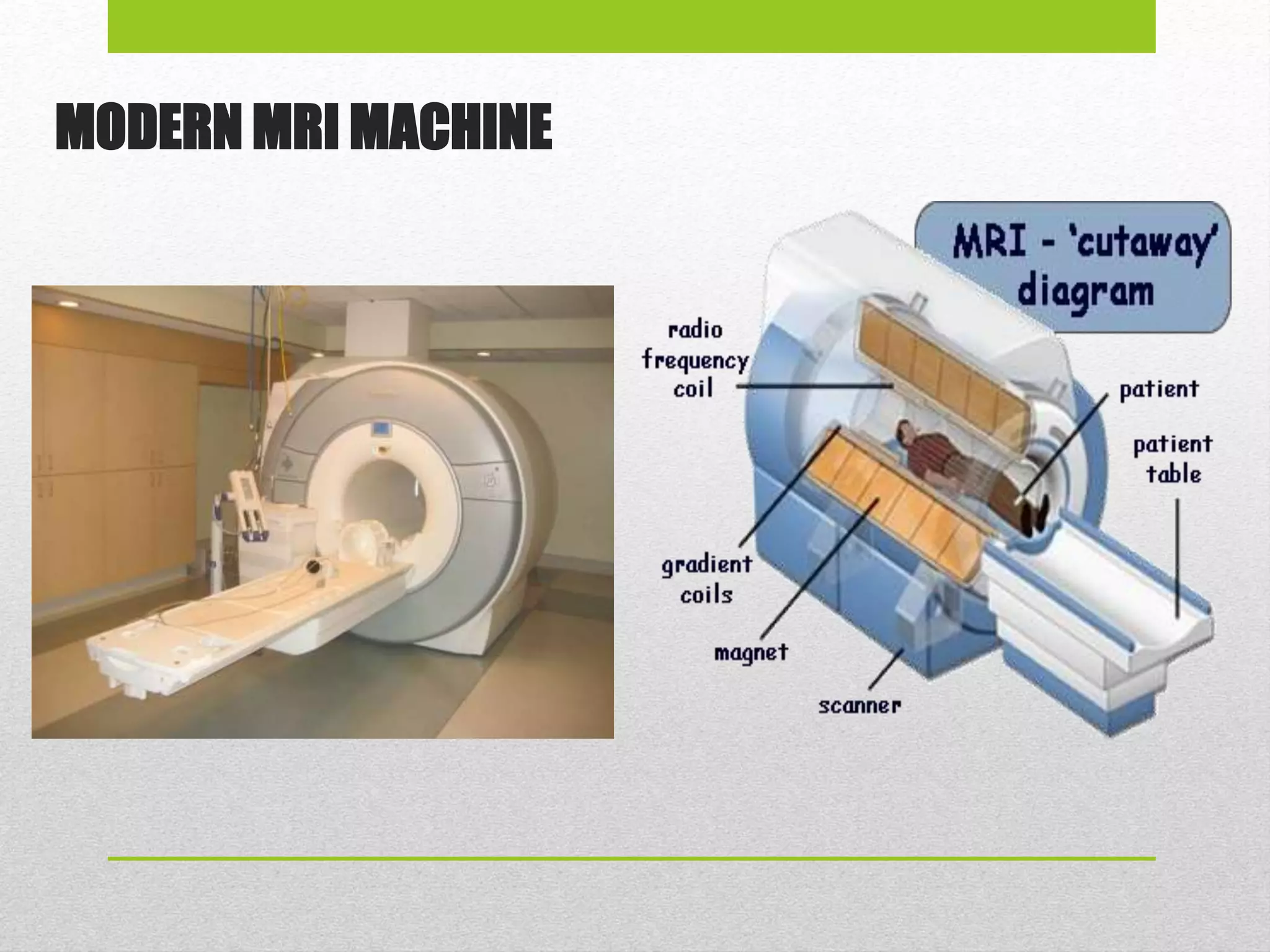 MRI Basics by Saleh Asad | PPTX | Medical Tests | Medical Health