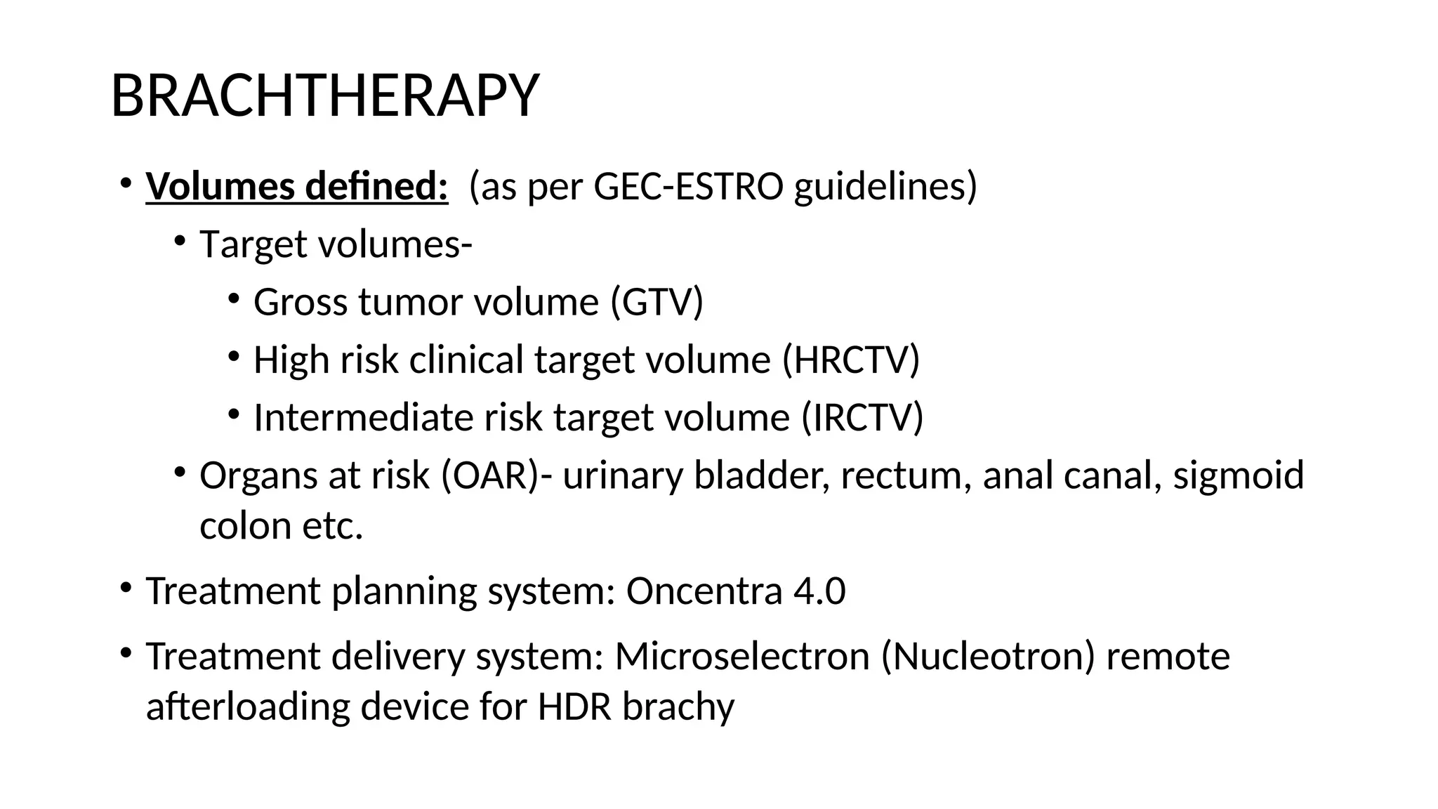 MRI based ICBT in cervical cancer patients | PPTX