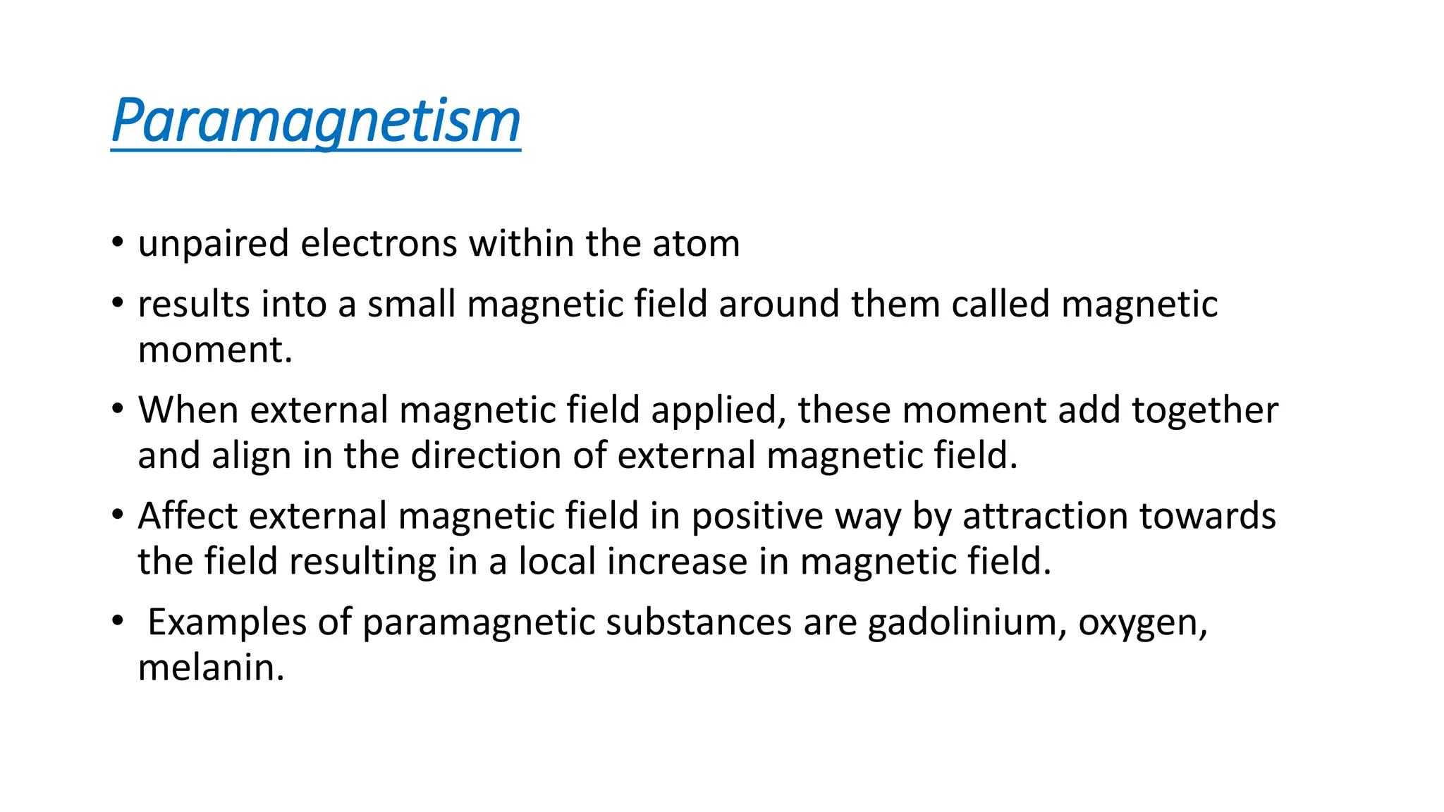 Mri basic principles | PPTX