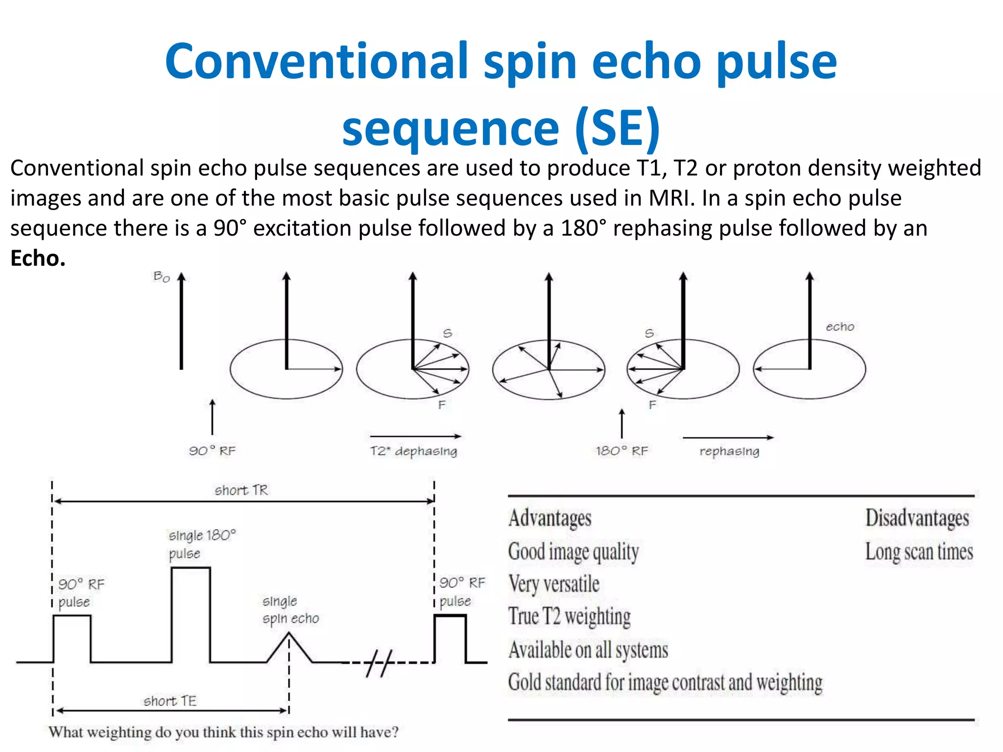 Mri basic sequences | PPTX
