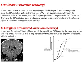 MRI basic sequences | PPTX