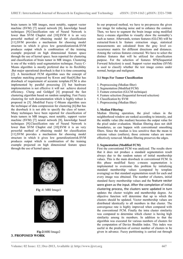 Mri brain image segmentatin and classification by | PDF