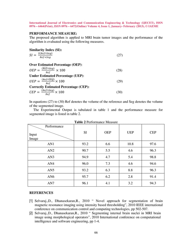 Mri Brain Tumour Detection By Histogram And Segmentation Pdf