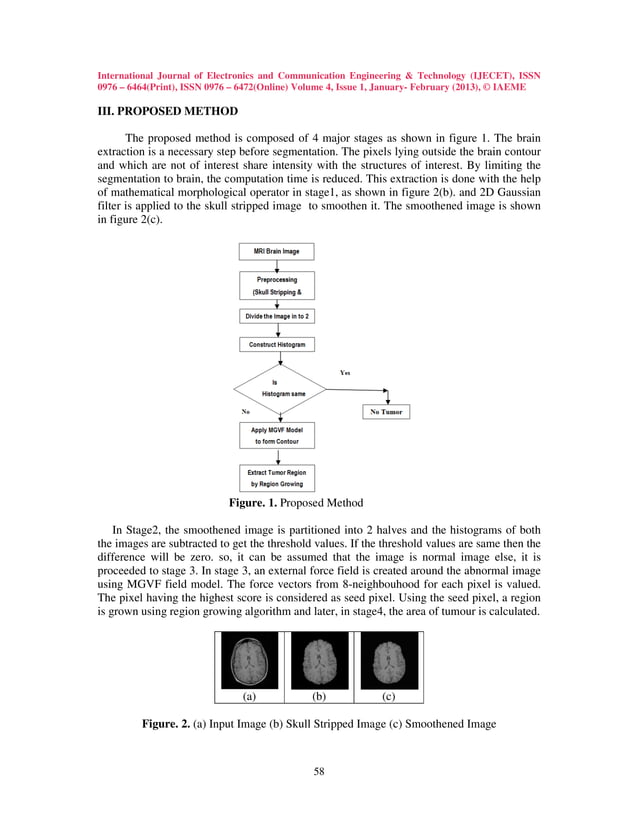 Mri brain tumour detection by histogram and segmentation | PDF