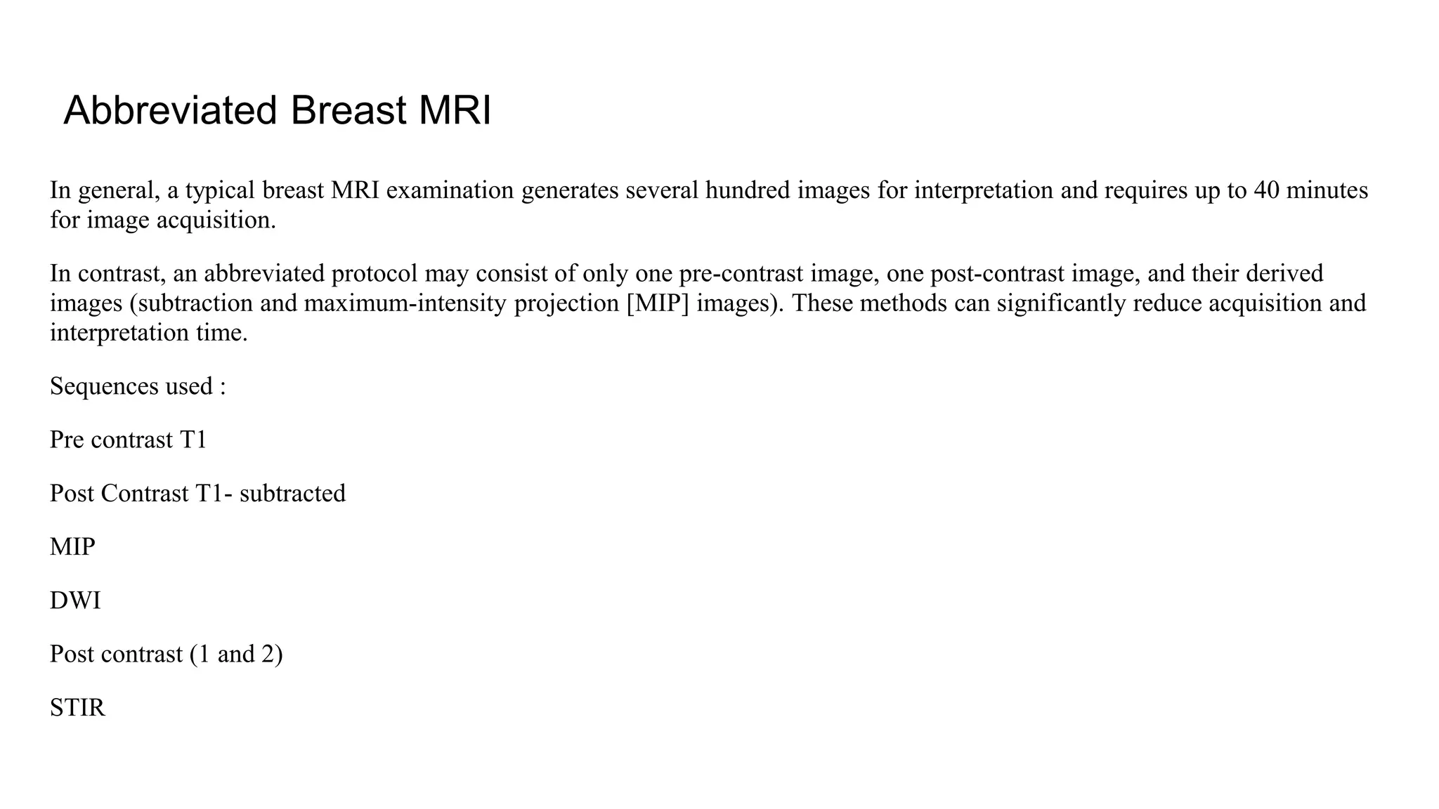 Mri breast (2) | PPTX