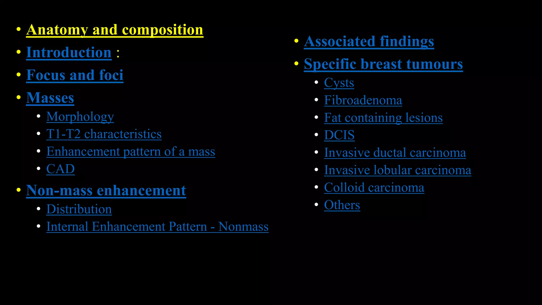 BREAST IMAGING MRI ppt DR ABHIJIT R SINGH | PPTX