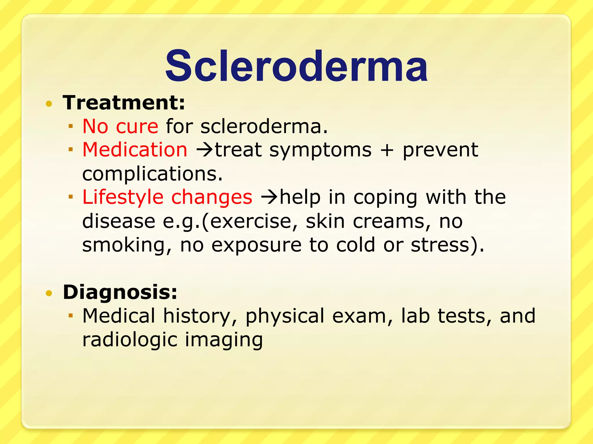 Mri case study- scleroderma | PPTX