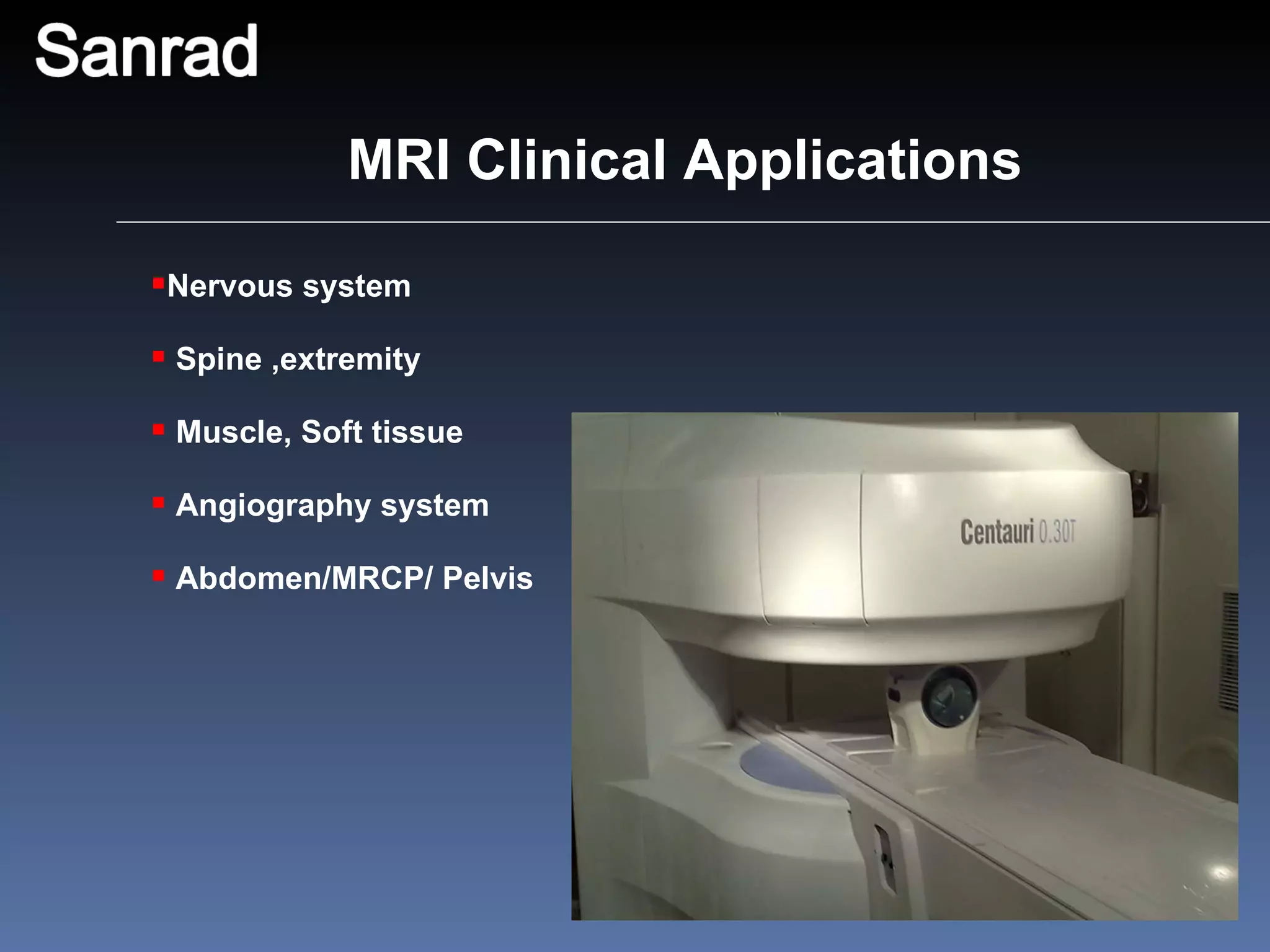 MRI Centauri 3000 | PPT