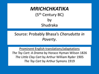 Mrichchkatika | PDF