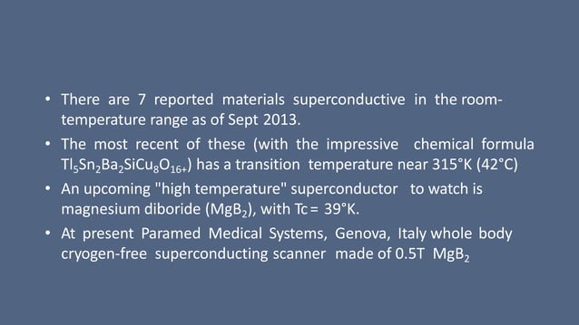 MRI Coil and Gradient power-point slide pk | PPTX | Physics | Science