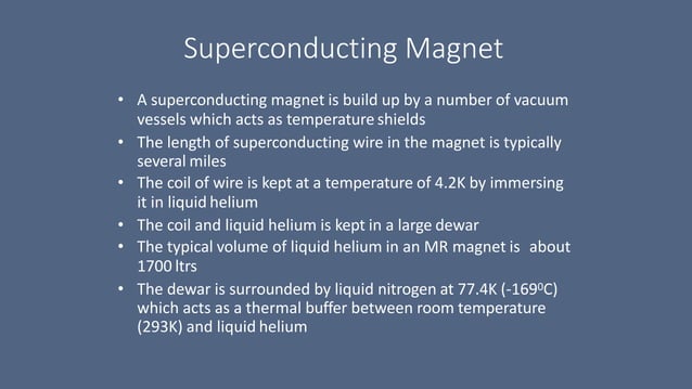 MRI Coil and Gradient power-point slide pk | PPTX | Physics | Science