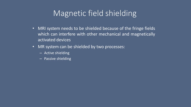 MRI Coil and Gradient power-point slide pk | PPTX | Physics | Science