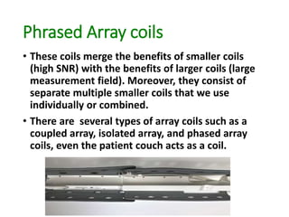 Mri coils | PPTX