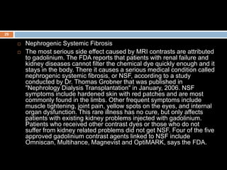 Mri contrast media | PDF
