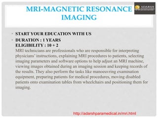 MRI courses in pune,Maharashtra|diploma MRI courses in pune|Adarsh ...