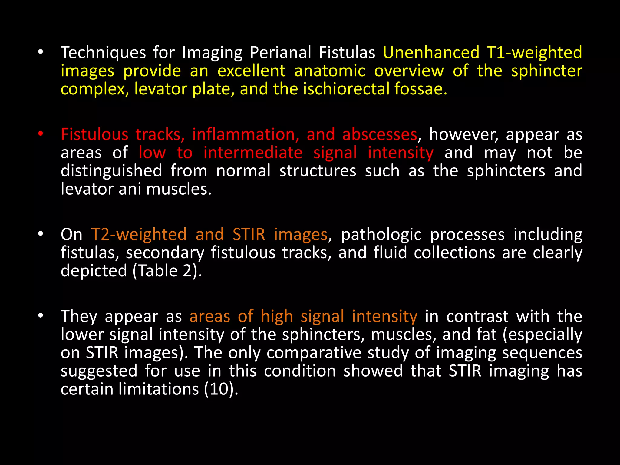 MRI fistulogram | PDF