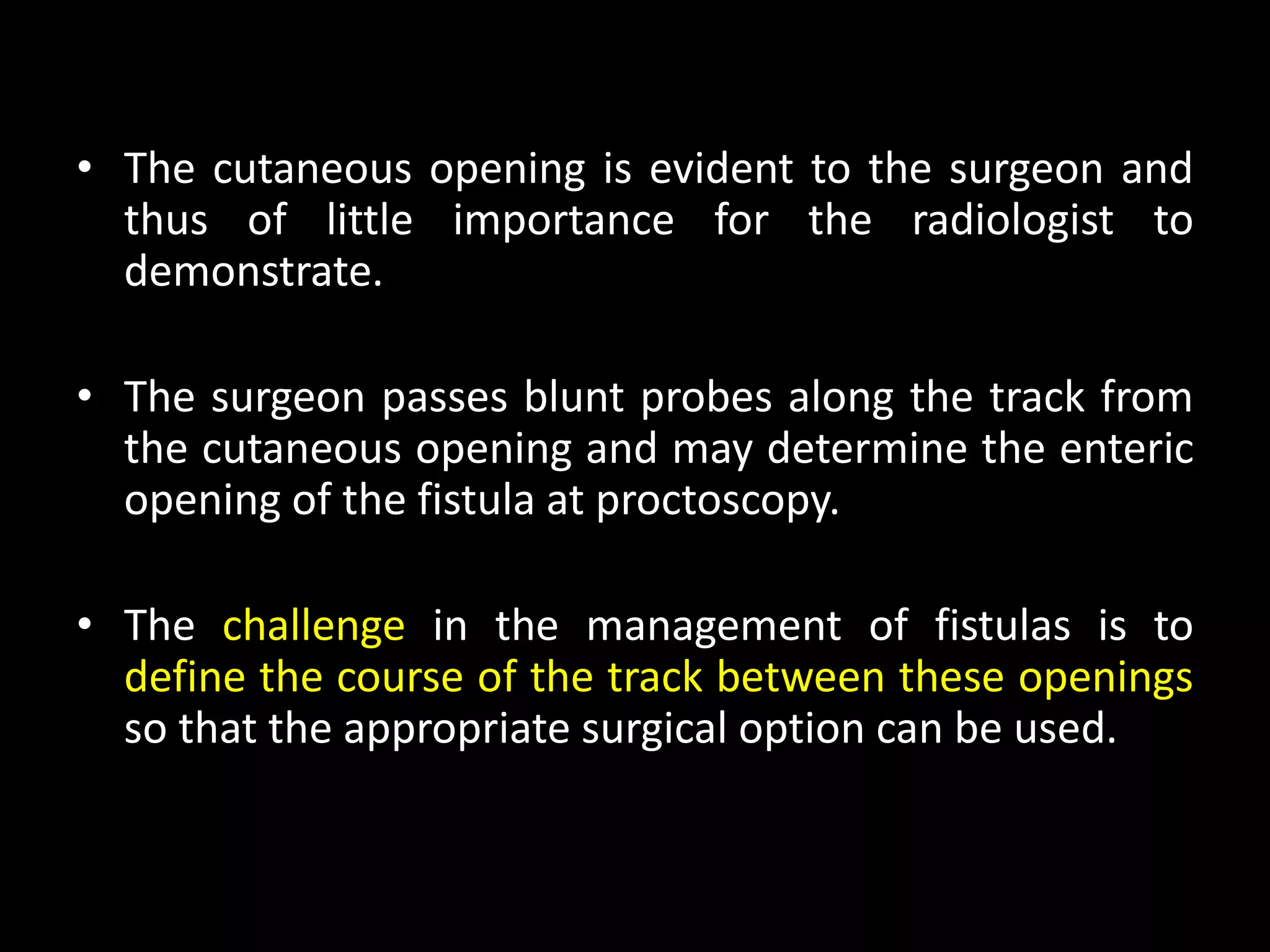 MRI fistulogram | PDF
