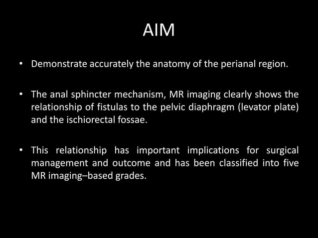 MRI fistulogram | PDF