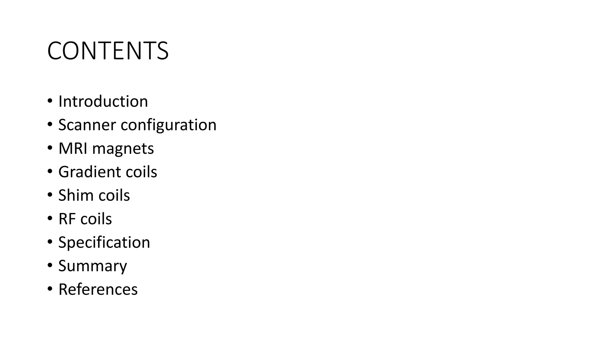 MRI HARDWARE AND INSTRUMENTATION - POONAM RIJAL.pptx
